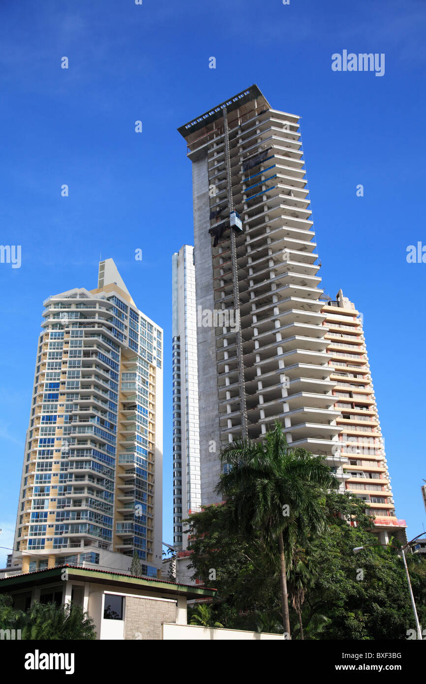 High Rise Apartments. Punta Paitilla , Panama City, Panama, Central ...