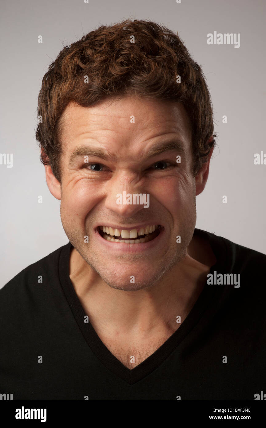 Raging Man High Resolution Stock Photography and Images - Alamy