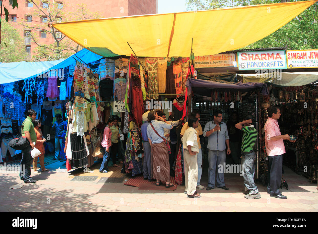 Janpath Market, Delhi, India, Asia Stock Photo - Alamy