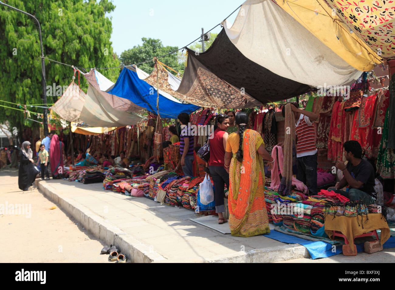 Janpath Market, Delhi, India, Asia Stock Photo - Alamy