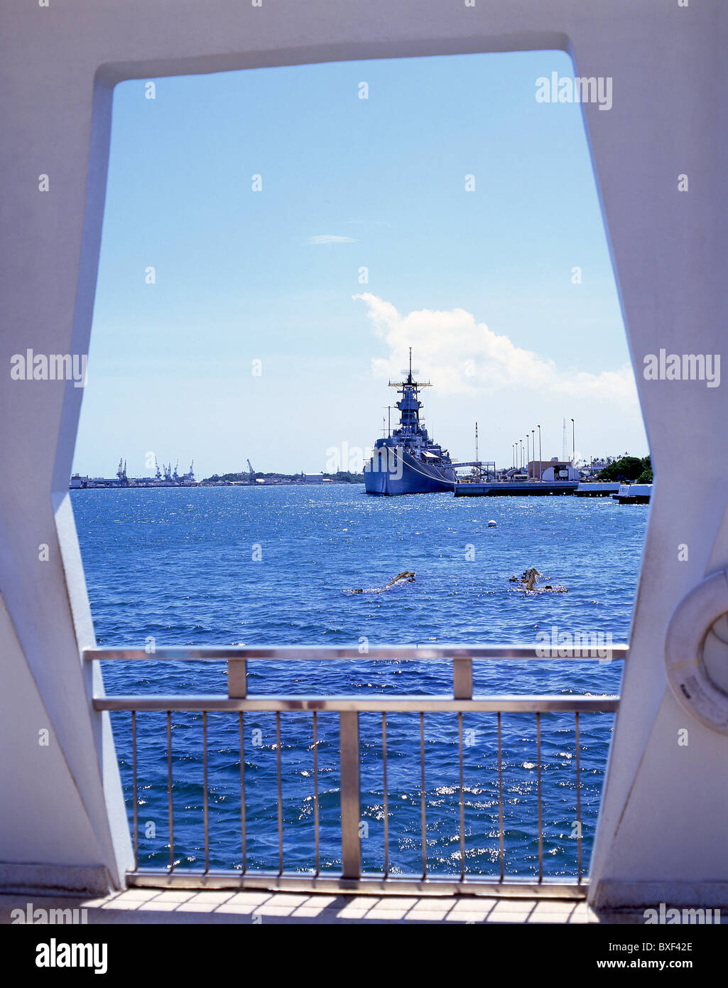 The USS Arizona Memorial, Pearl Harbor, Honolulu, Oahu, Hawaii, United ...