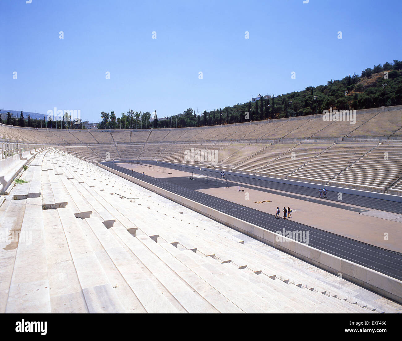 Panathenaic Olympic Stadium, Pangrati, Athens, Central Athens, Attica ...