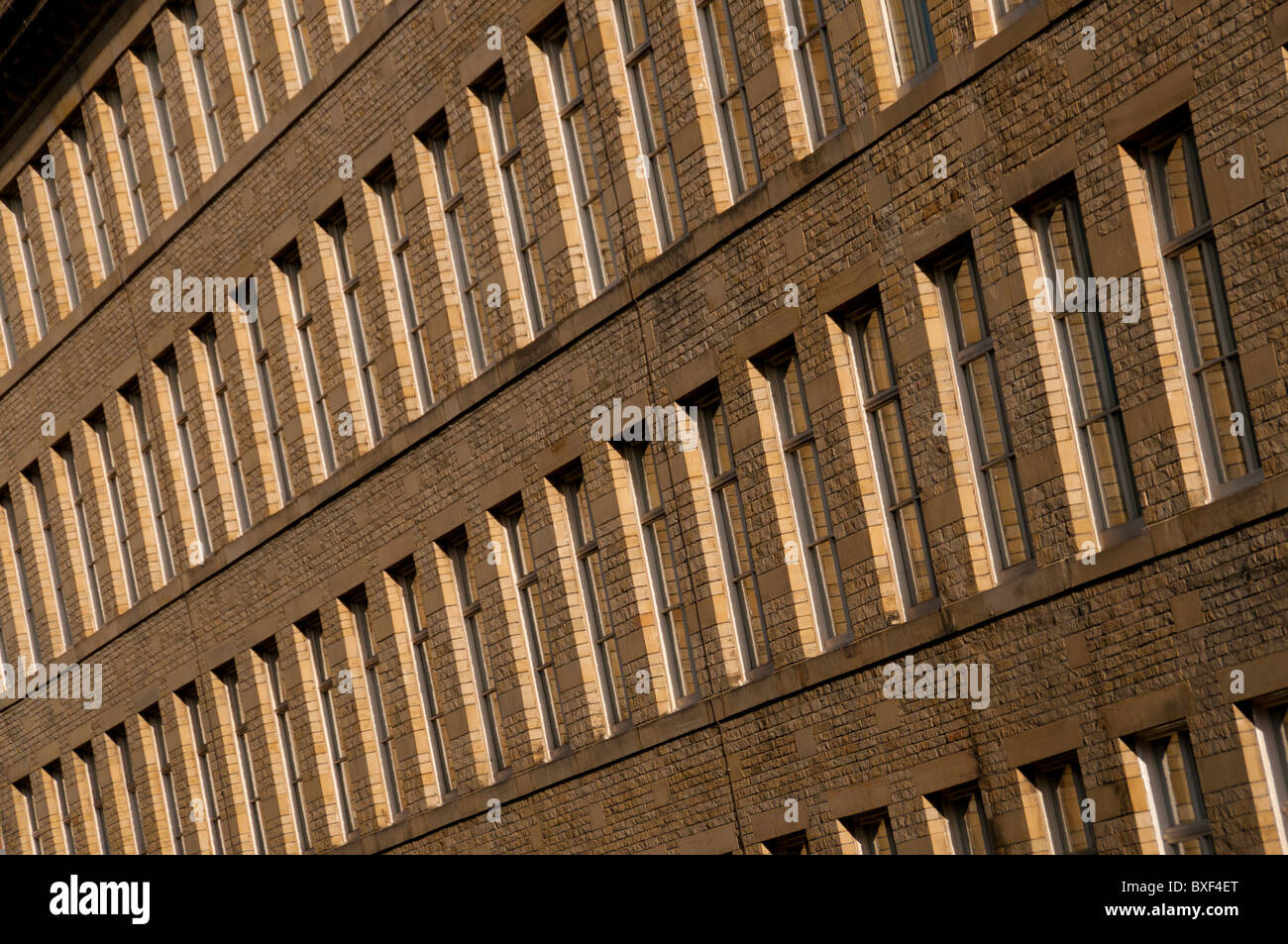 The Conditioning House, a disused textile building in Bradford, West ...