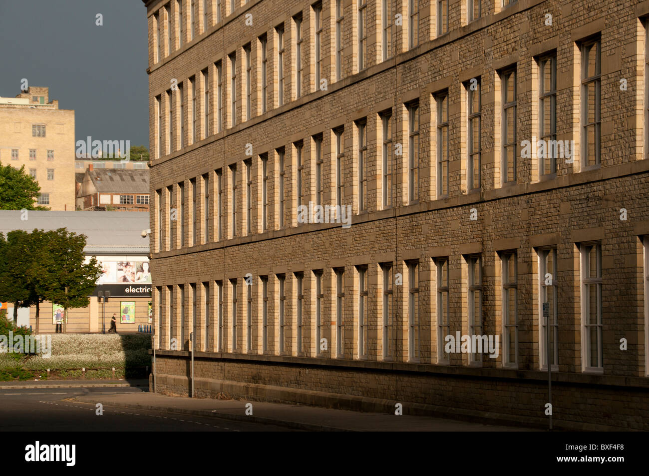 The Conditioning House, a disused textile building in Bradford, West ...