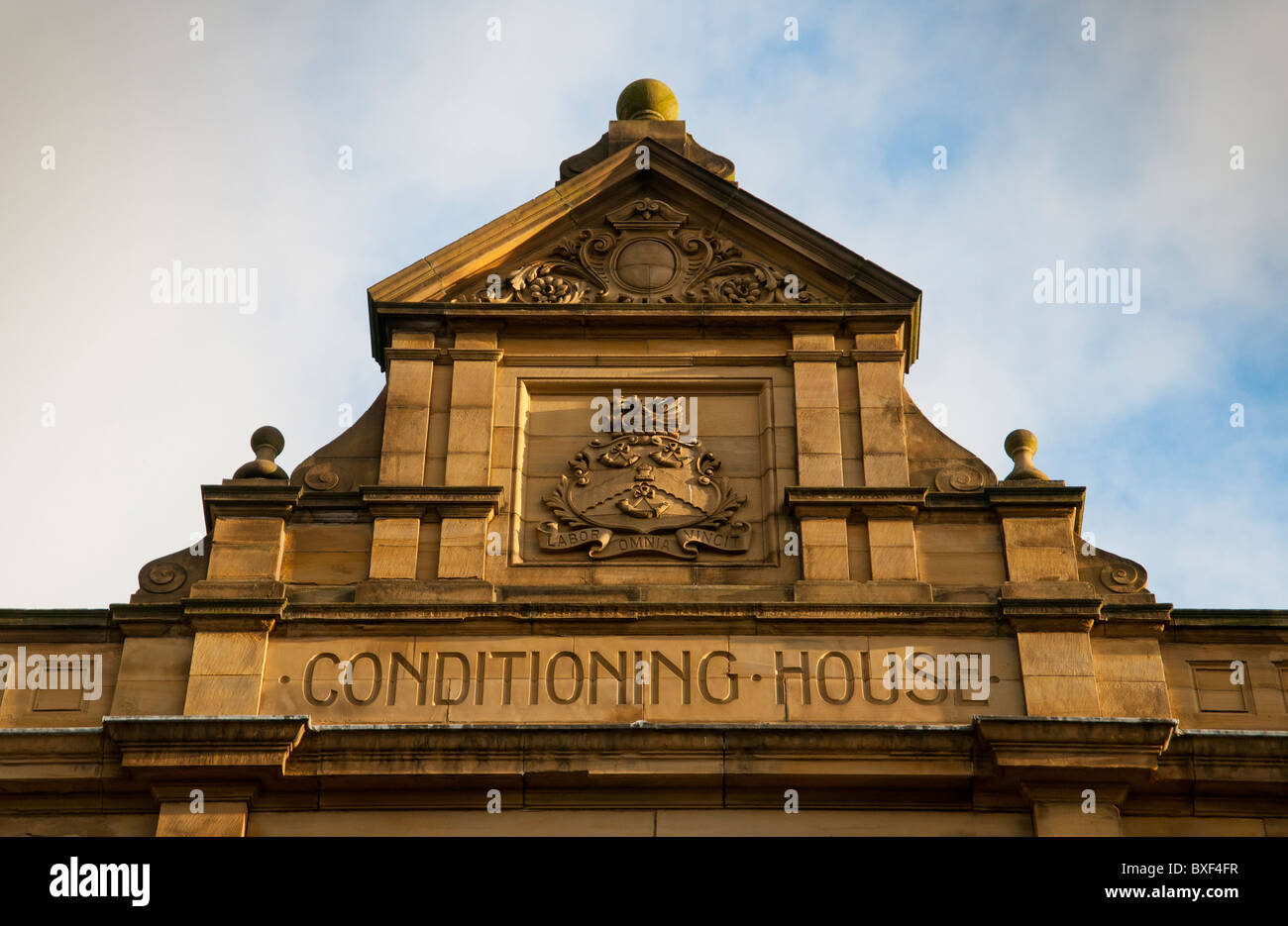 The Conditioning House, a disused textile building in Bradford, West ...