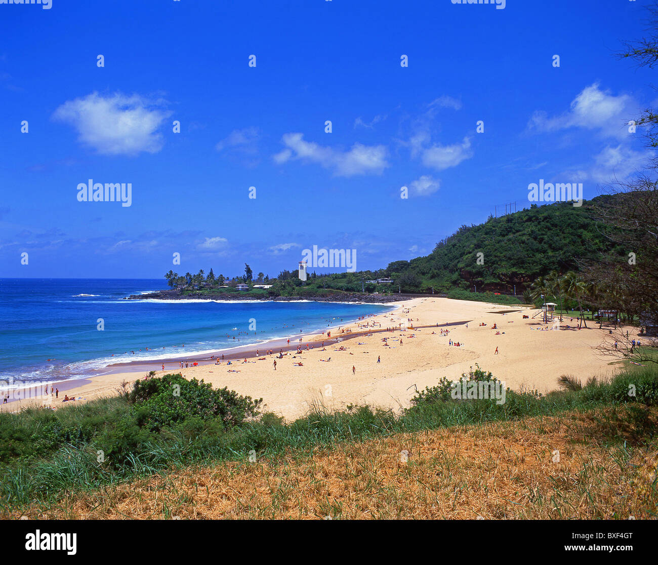 Waimea Bay, North Shore, Oahu, Hawaii, United States of America Stock ...