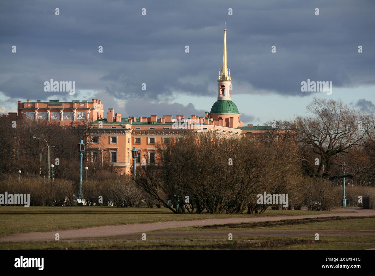 Mikhailovsky Castle, Saint Petersburg, Russia Stock Photo - Alamy