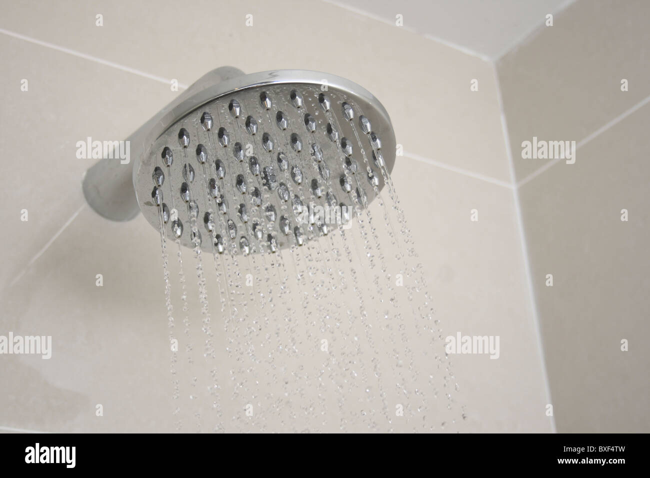 shower head dispersing water Stock Photo - Alamy