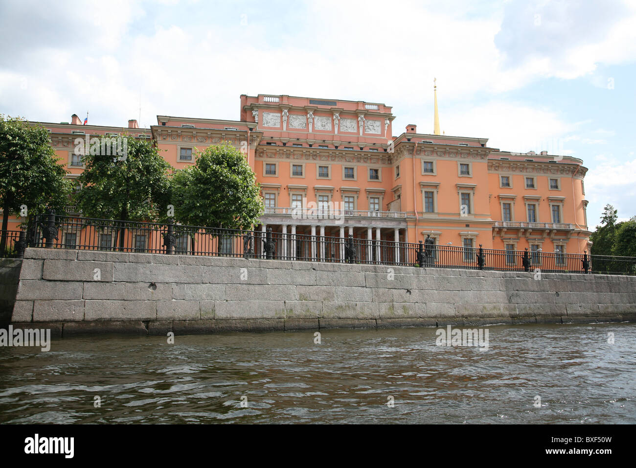 Mikhailovsky Castle, Saint Petersburg, Russia Stock Photo - Alamy