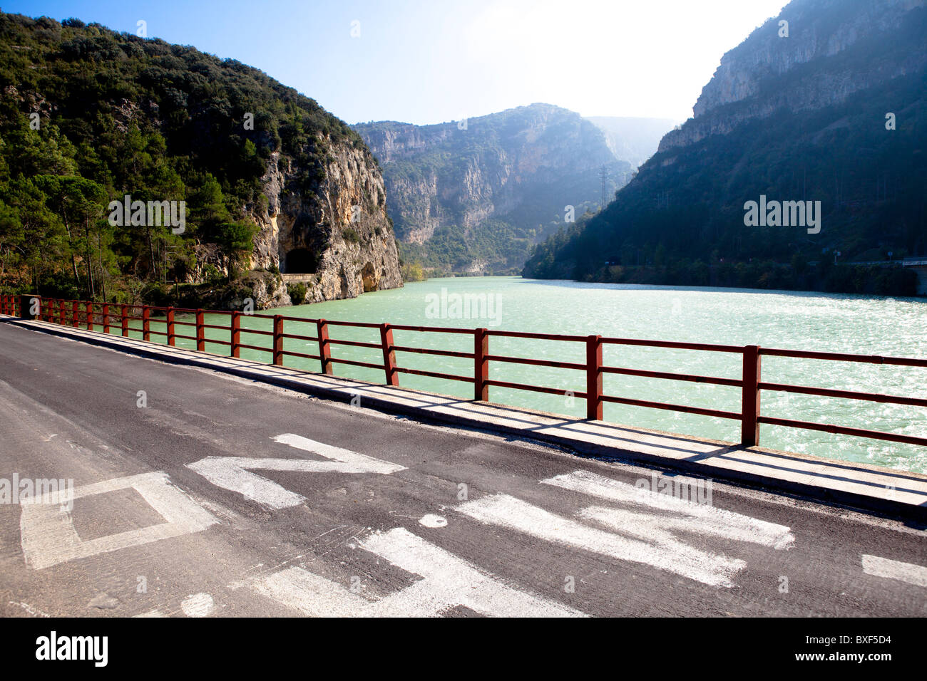 Catalonia landscape Spain Stock Photo - Alamy