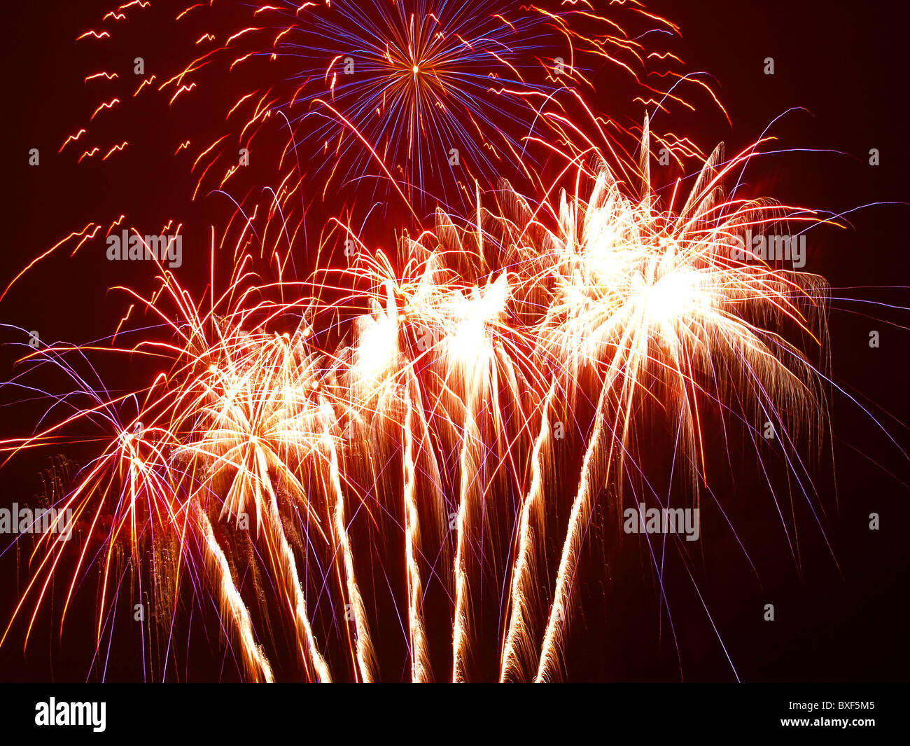 Pyrotechnic fire must hi-res stock photography and images - Alamy