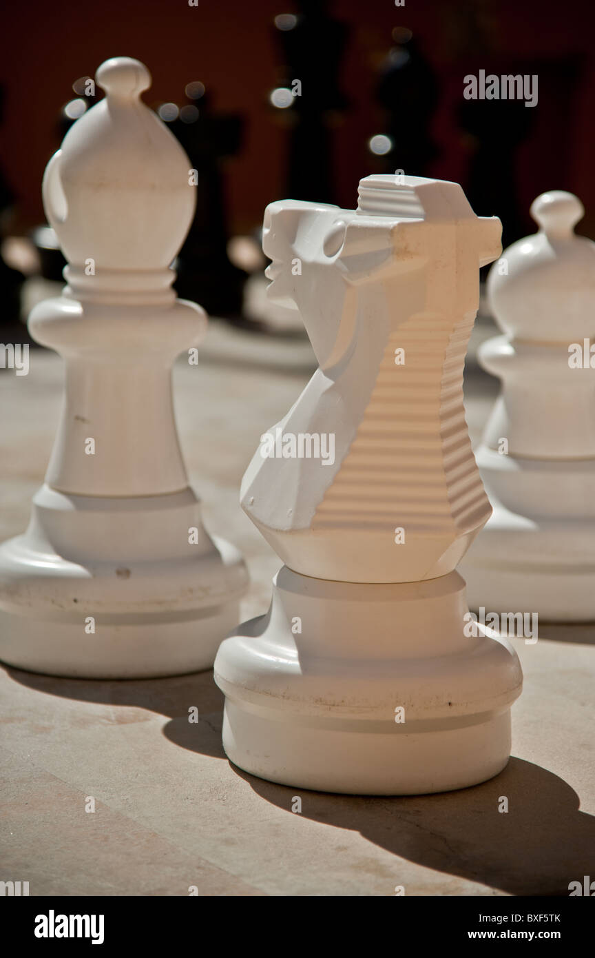 Some big chess figures Stock Photo - Alamy