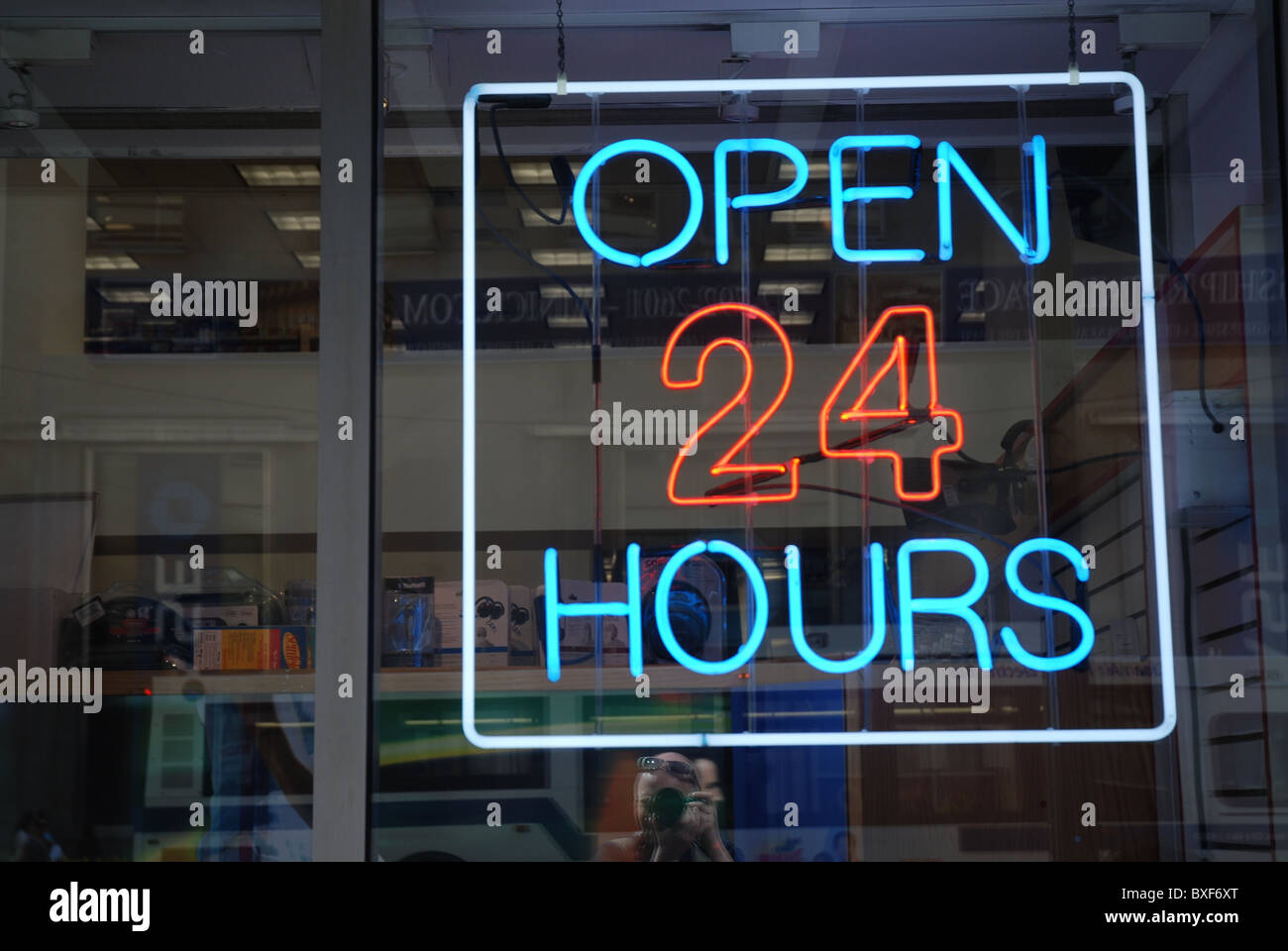 Open all hours show hi-res stock photography and images - Alamy
