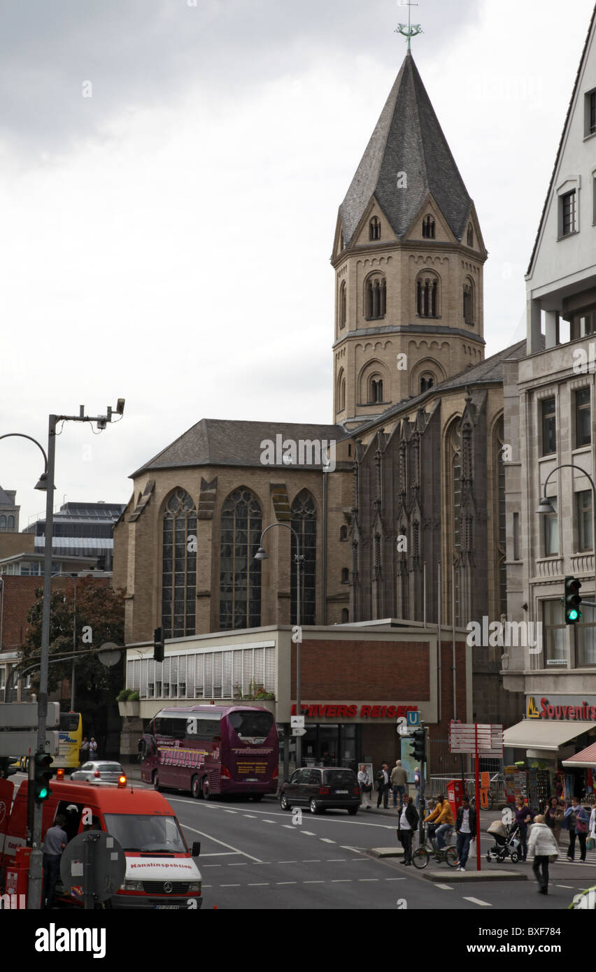 St Andreas Church in Cologne Stock Photo - Alamy