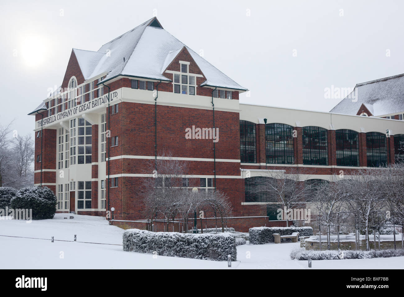 Spirella building hi-res stock photography and images - Alamy