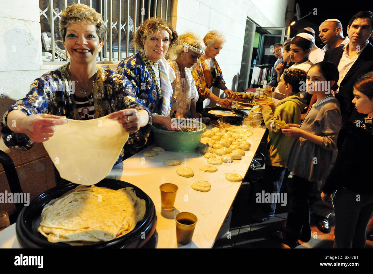 Israeli people North African Jewish are celebrating the Jewish Stock ...