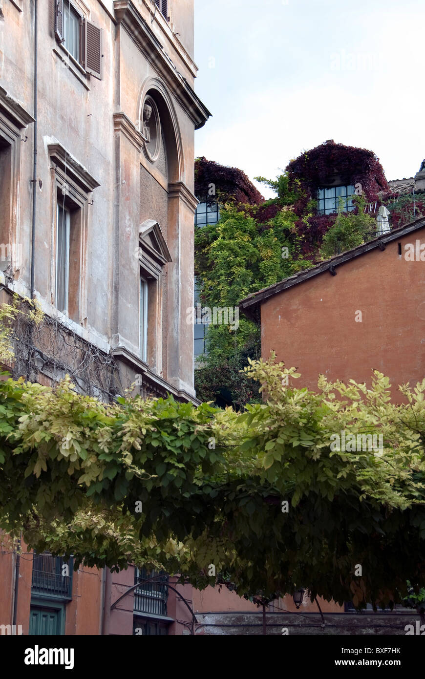 The old studios in Via Margutta, Rome Stock Photo - Alamy