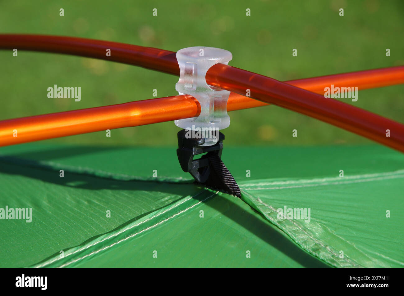 Robens Mythos Duo backpacking tent pole joint Stock Photo - Alamy