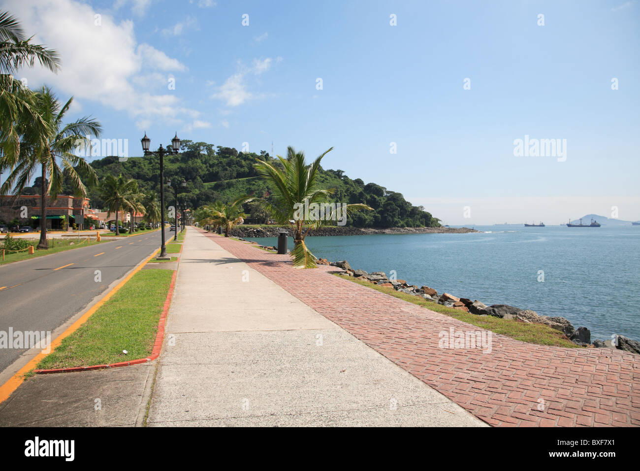 Amador Causeway, Panama City, Panama, Central America Stock Photo - Alamy