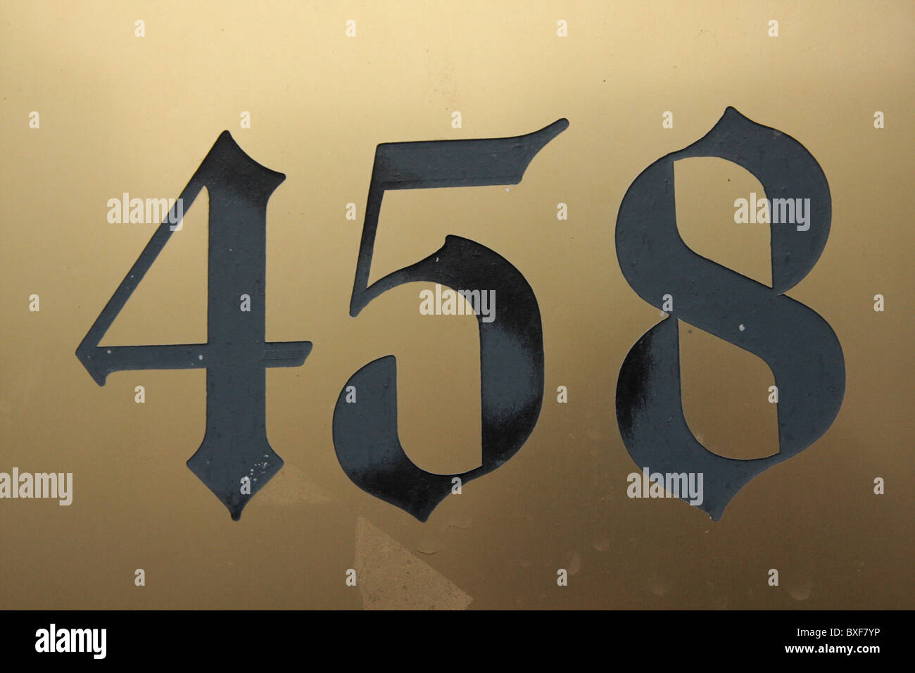 Number 458 hi-res stock photography and images - Alamy