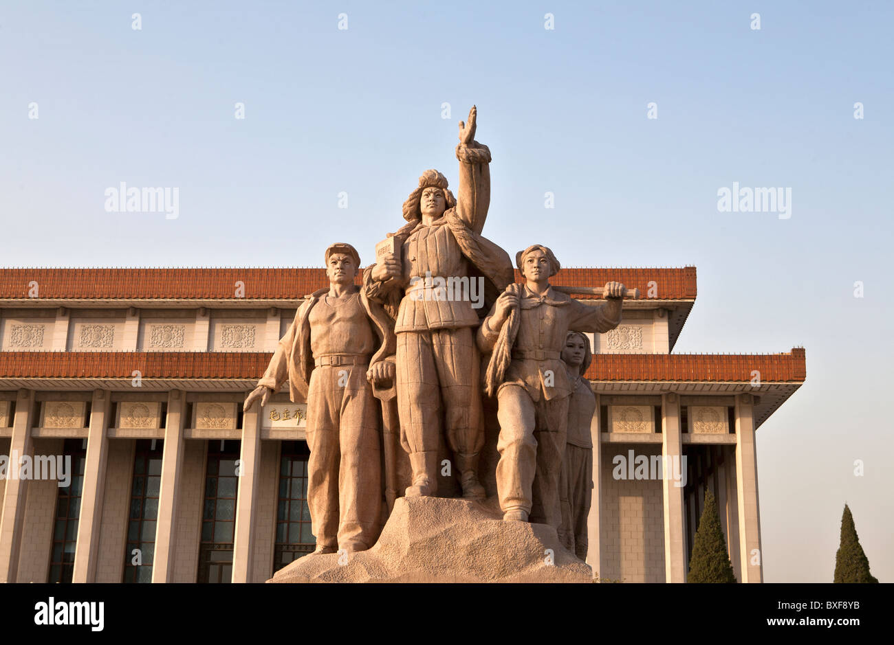 Monument at the Tiananmen Square, Beijing, China Stock Photo - Alamy