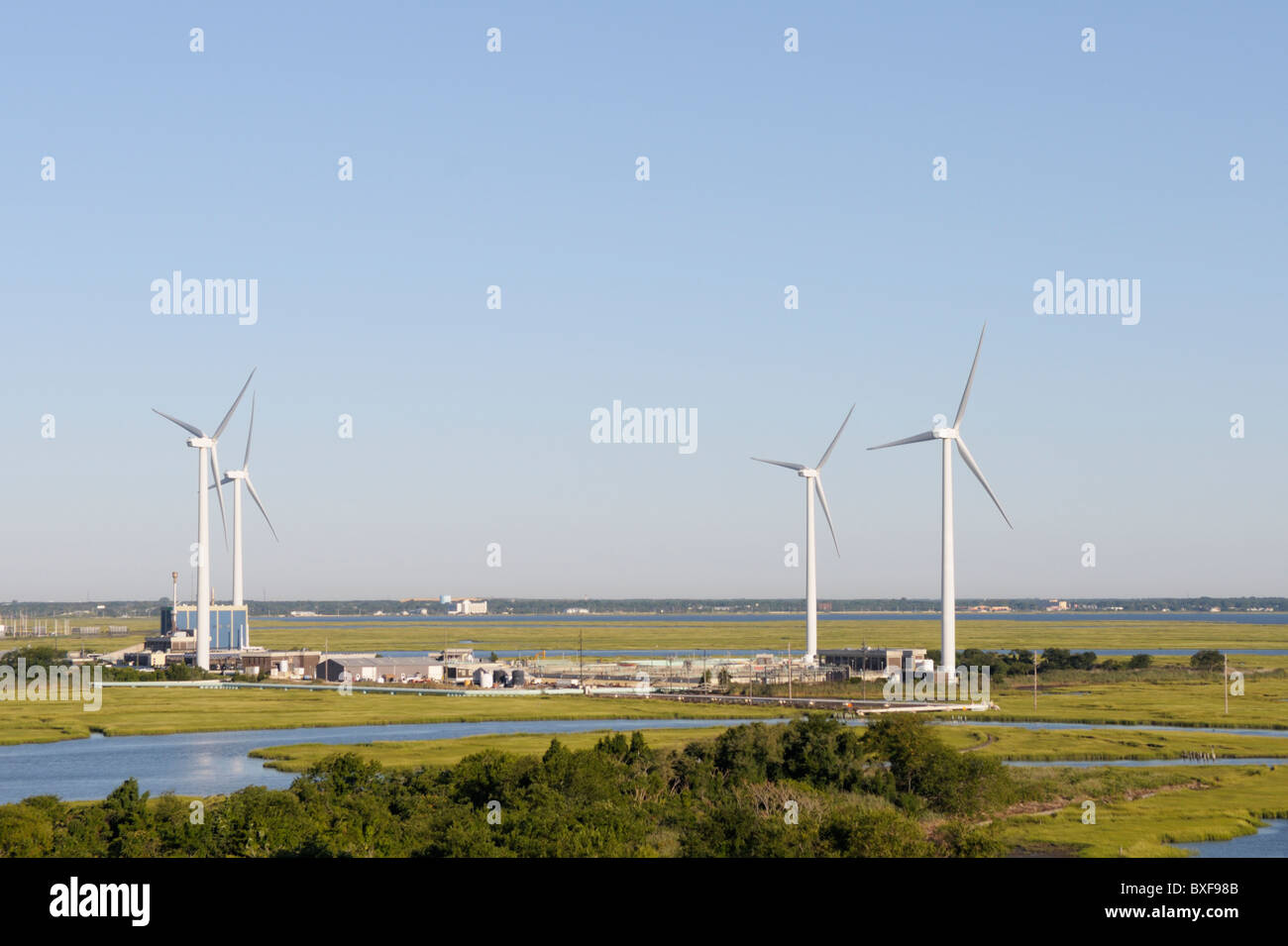 Jersey-Atlantic wind farm, first wind farm in New Jersey Stock Photo ...