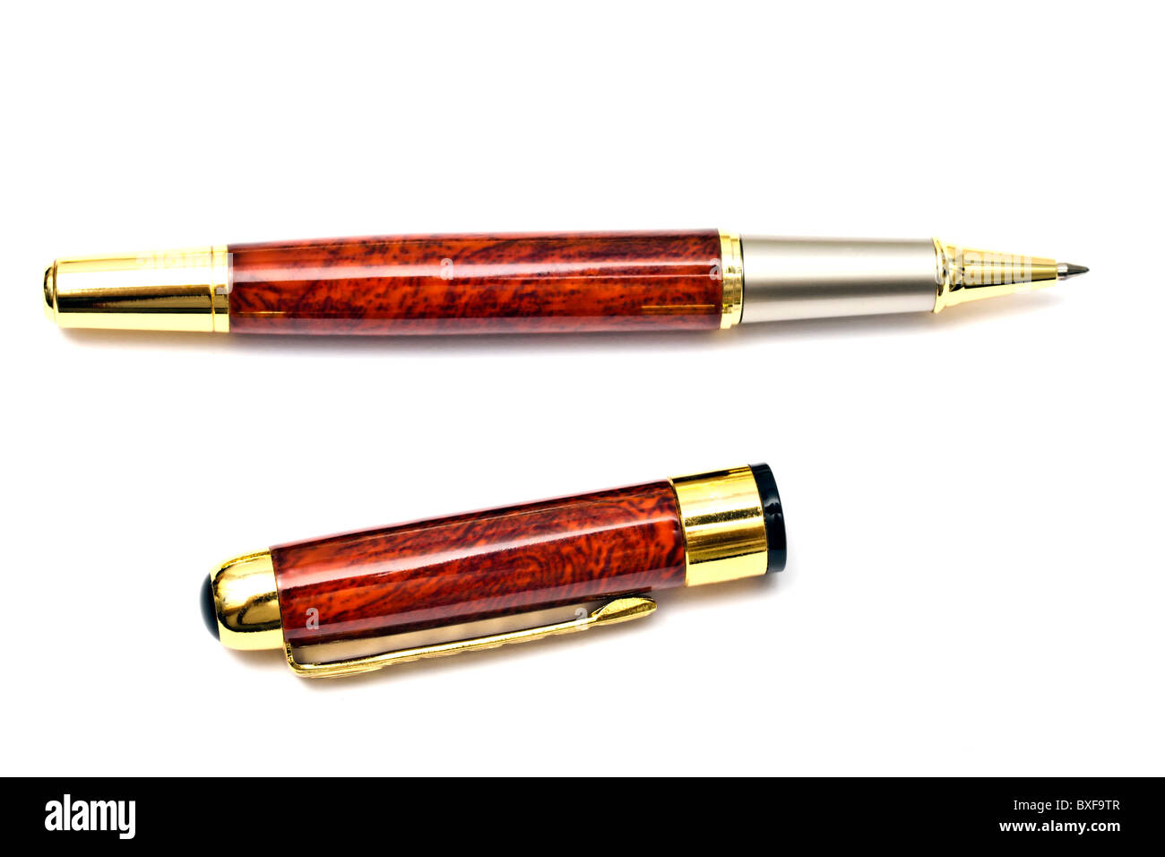 Ball Point Pen Isolated On White Background Stock Photo - Alamy