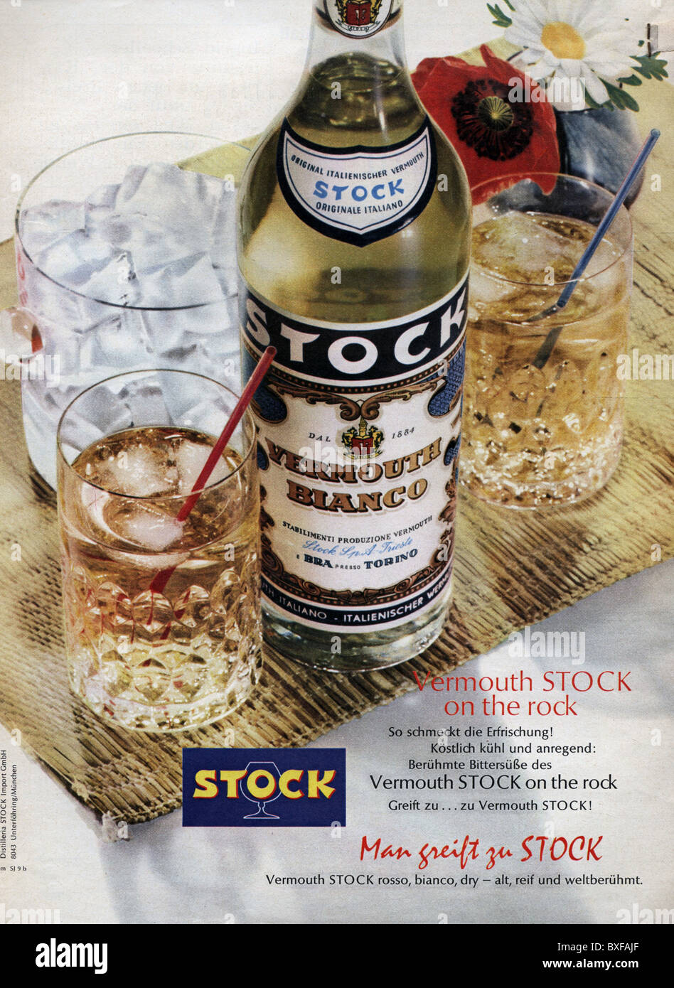 Alcohol magazine advert hi-res stock photography and images - Alamy