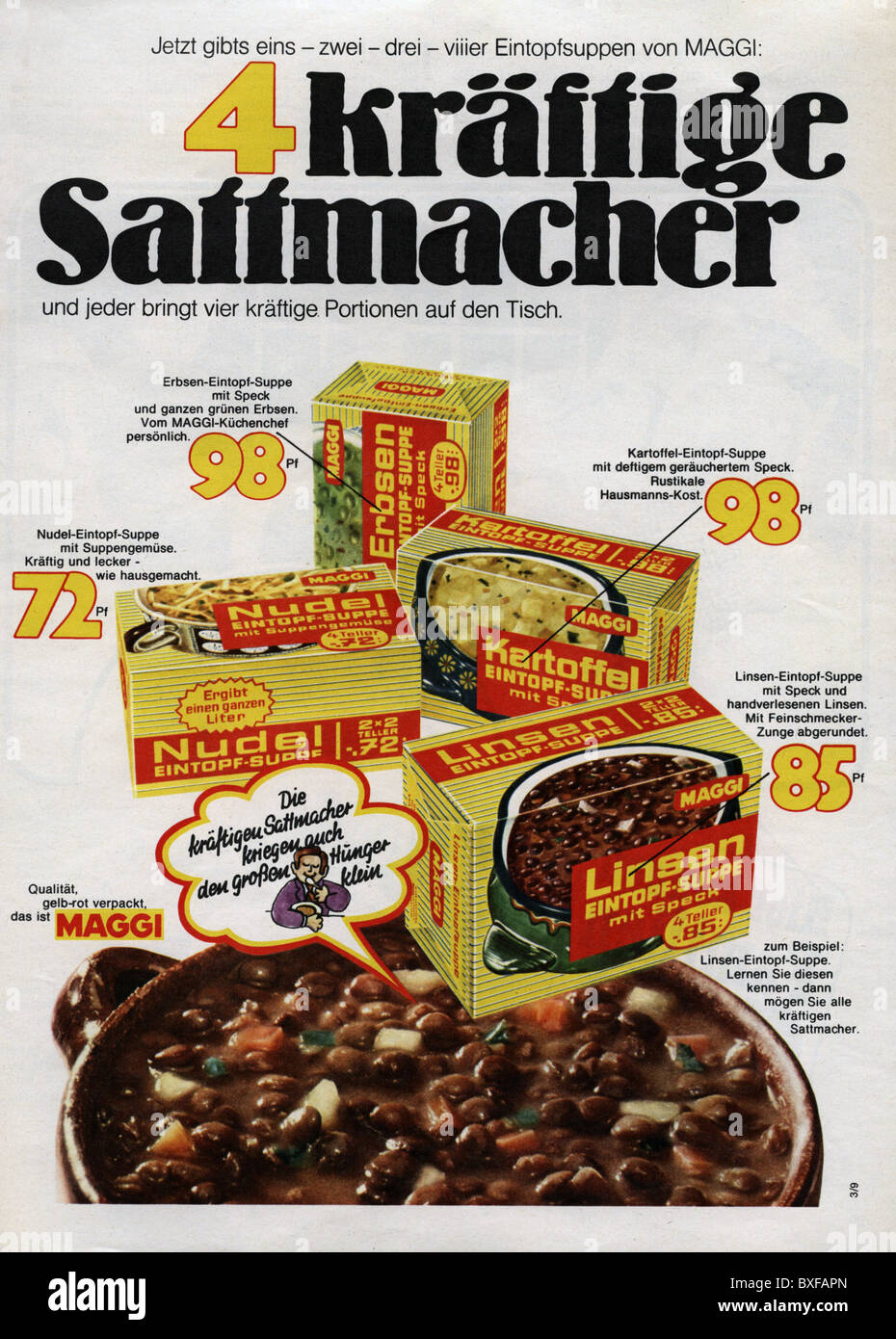 Food advertisement 1960s High Resolution Stock Photography and Images ...