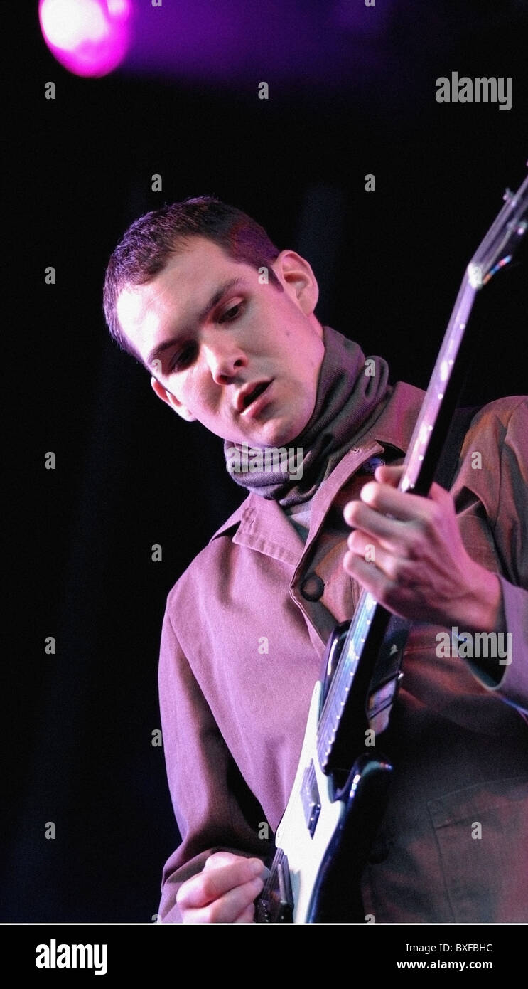 British Sea Power performing at the Eden project in Cornwall Stock ...