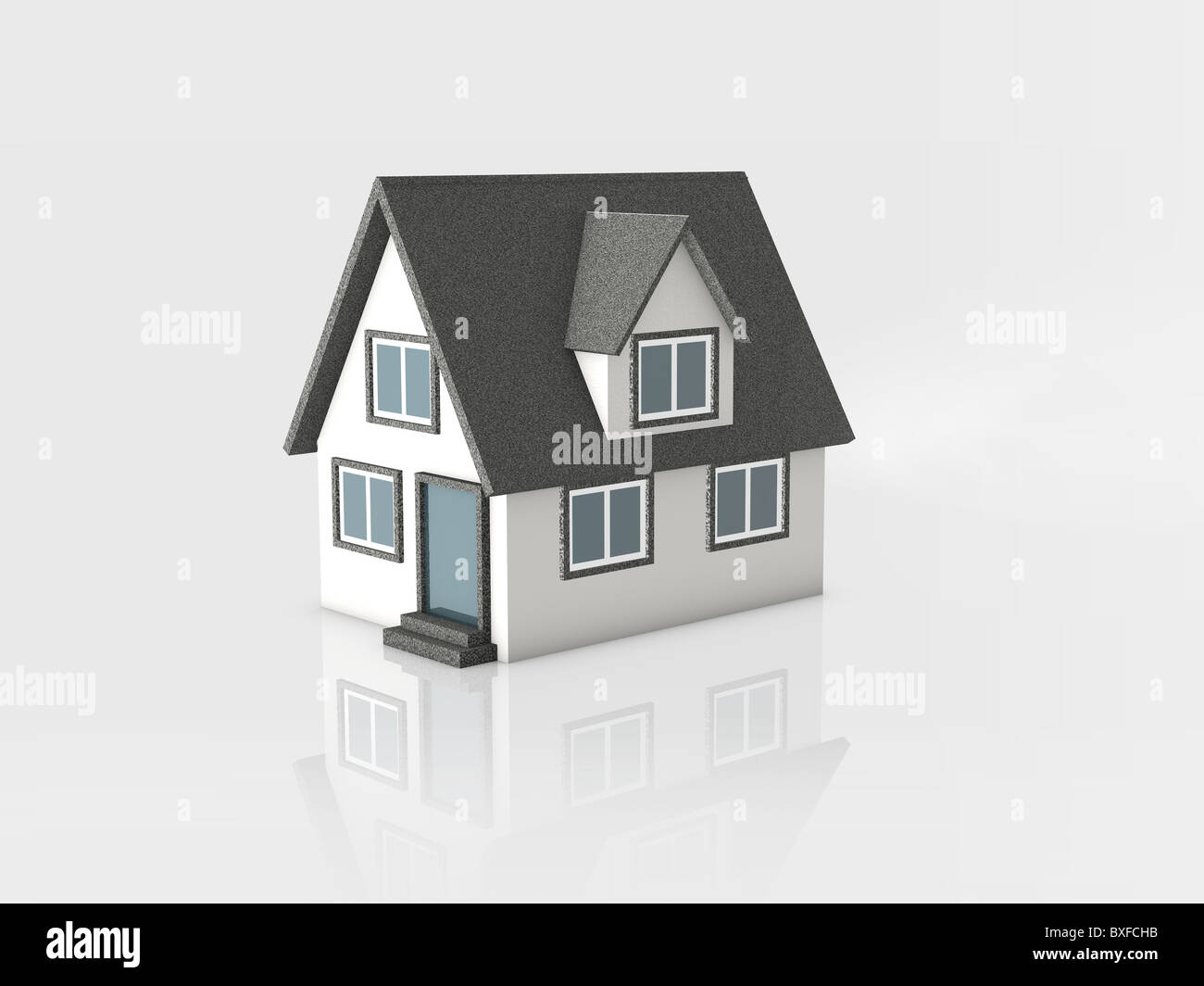 model of a traditional house Stock Photo - Alamy