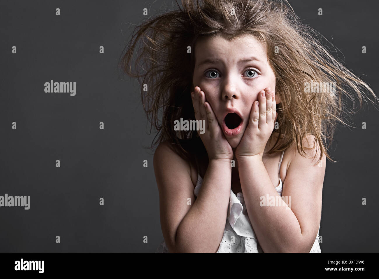 Shocked Little Girl Stock Photo - Alamy Shocked Little Girl Stock Photo - Alamy