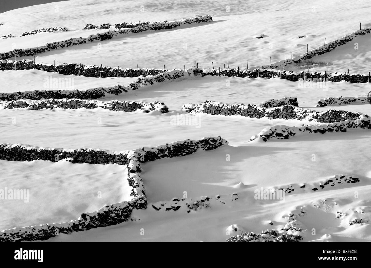 Covered in deep snow Black and White Stock Photos & Images - Alamy