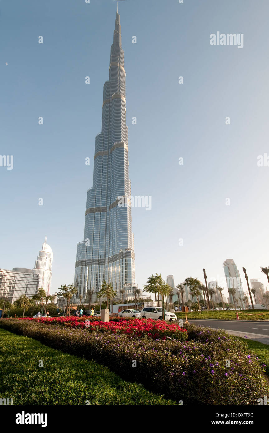 The Burj Khalifa building Dubai Stock Photo - Alamy
