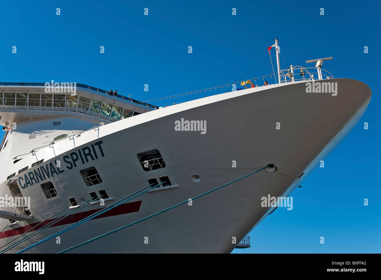 Cruise ship Carnival Spirit Stock Photo - Alamy
