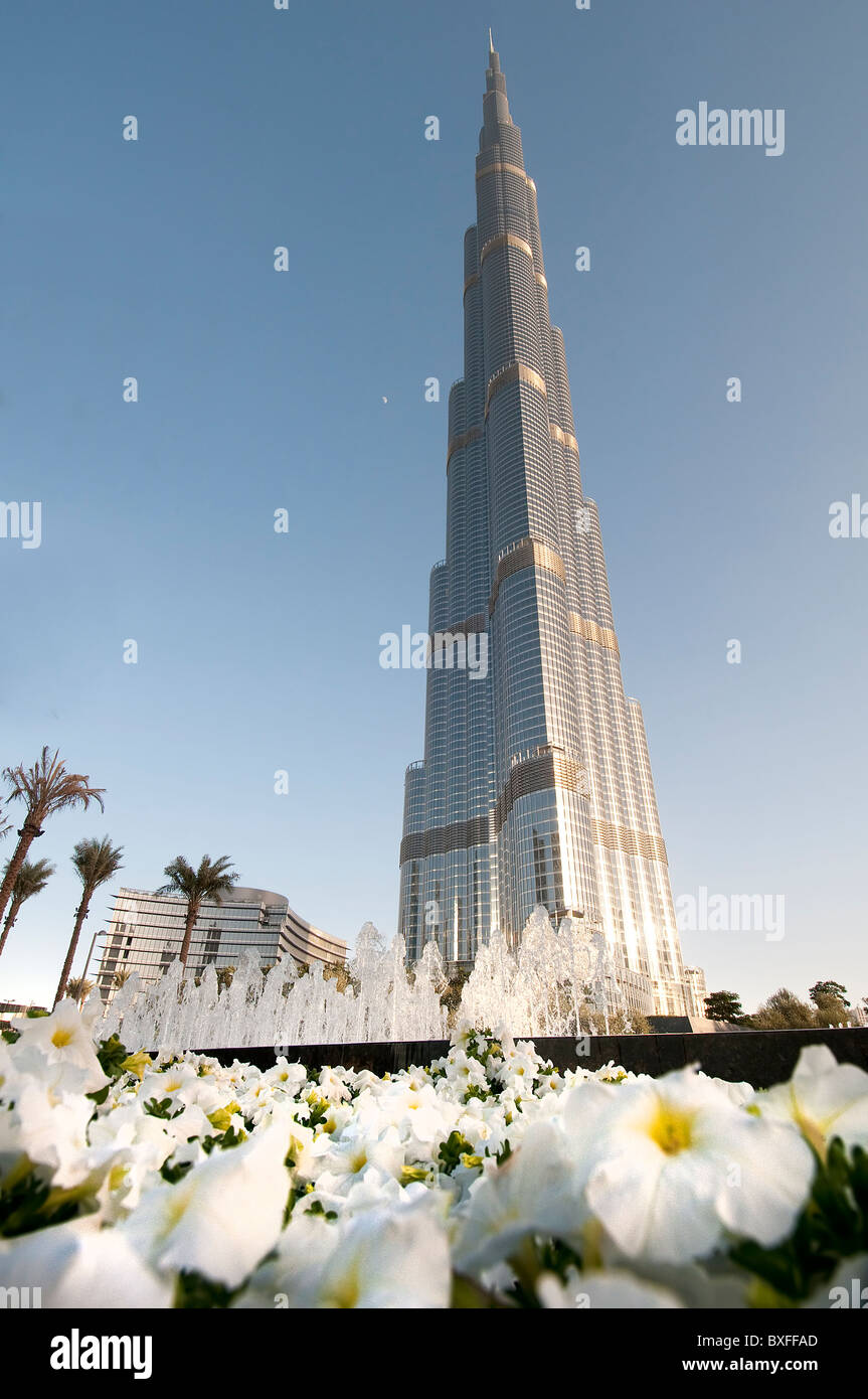 The Burj Khalifa building Dubai Stock Photo - Alamy
