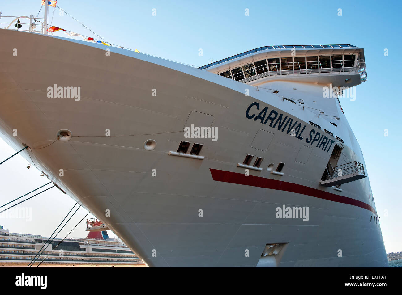 Cruise ship Carnival Spirit Stock Photo - Alamy