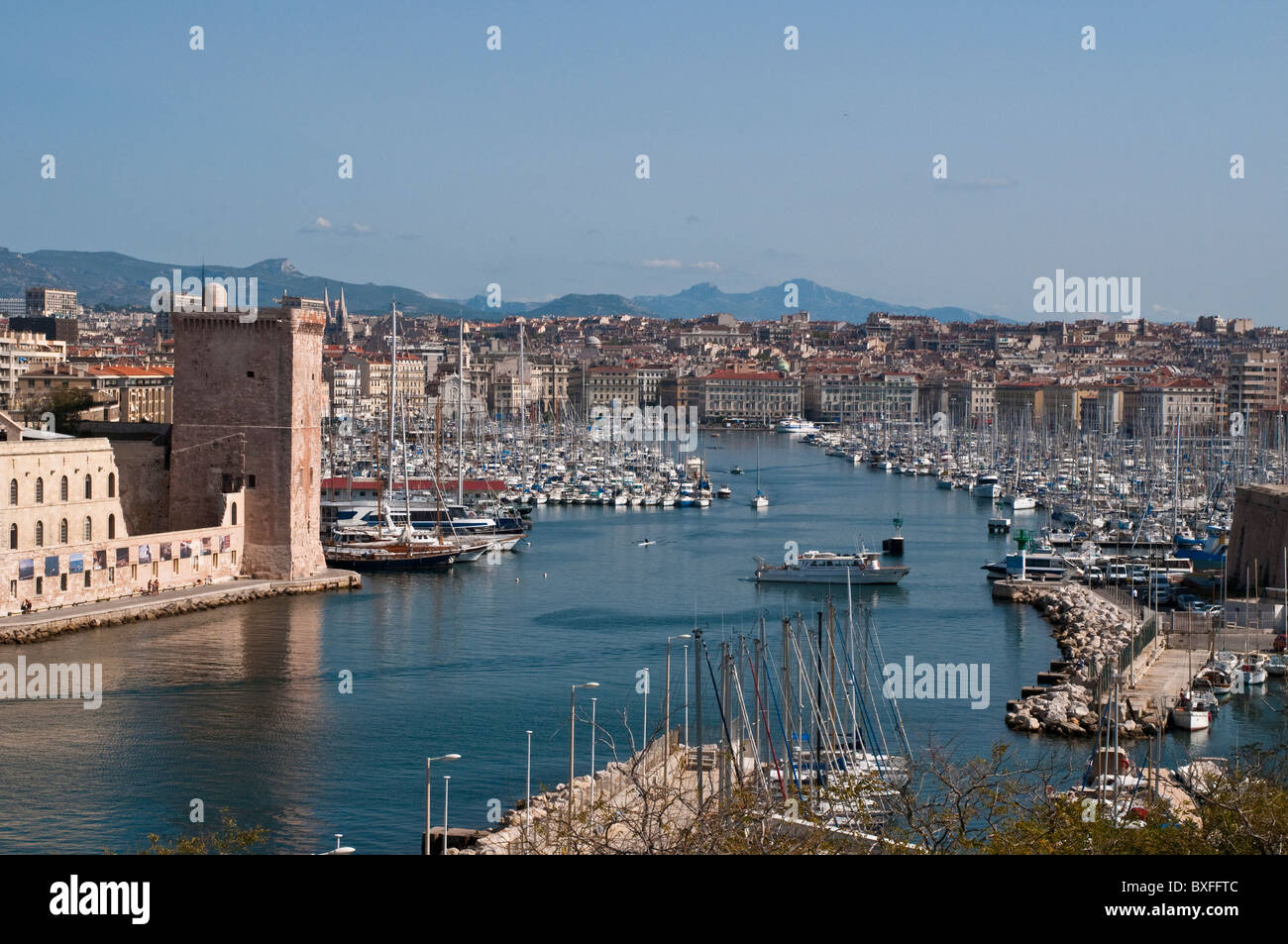 Vieux Port, Old Harbour, Marseille, France Stock Photo - Alamy