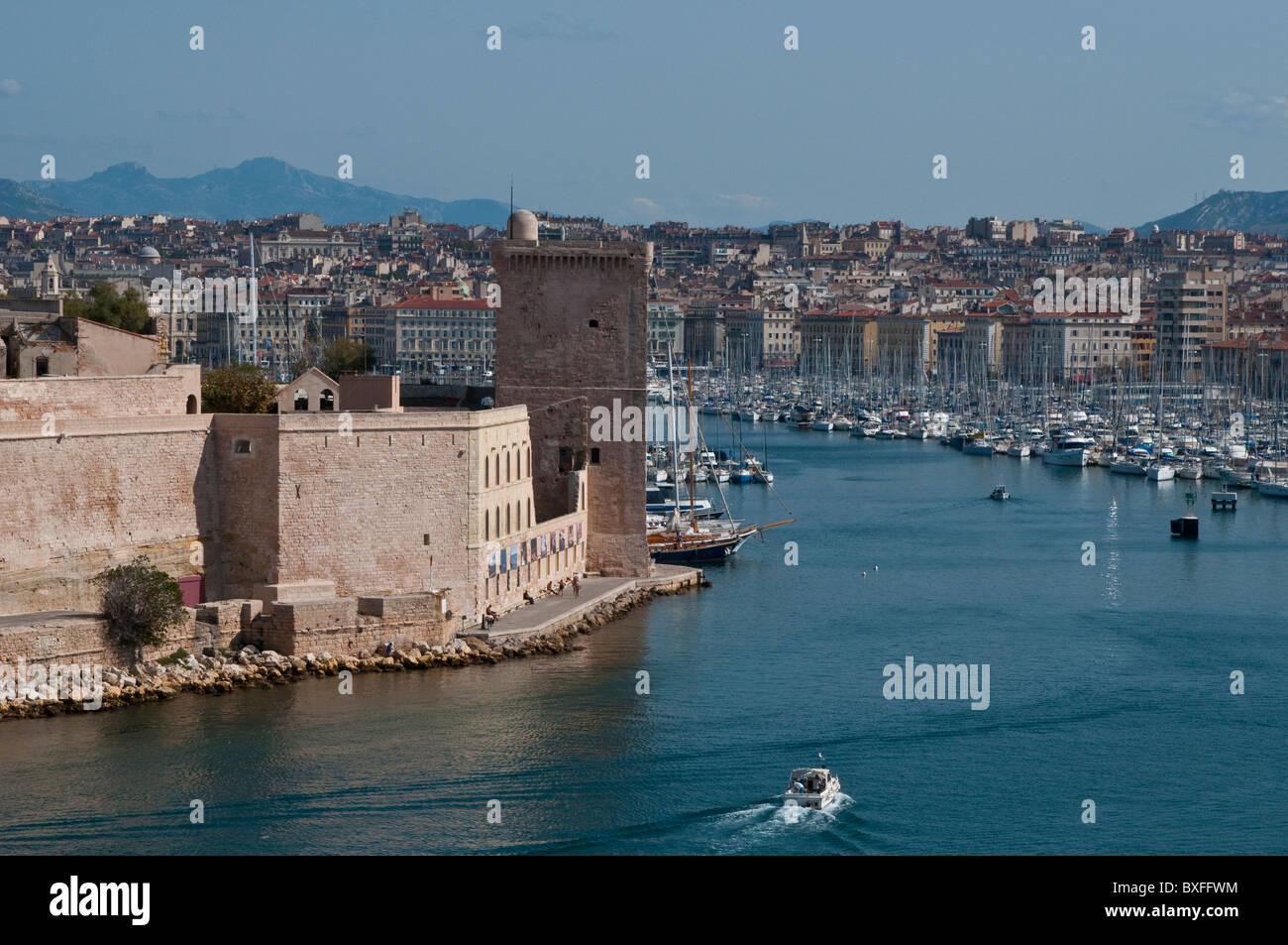Vieux Port, Old Harbour, Marseille, France Stock Photo - Alamy