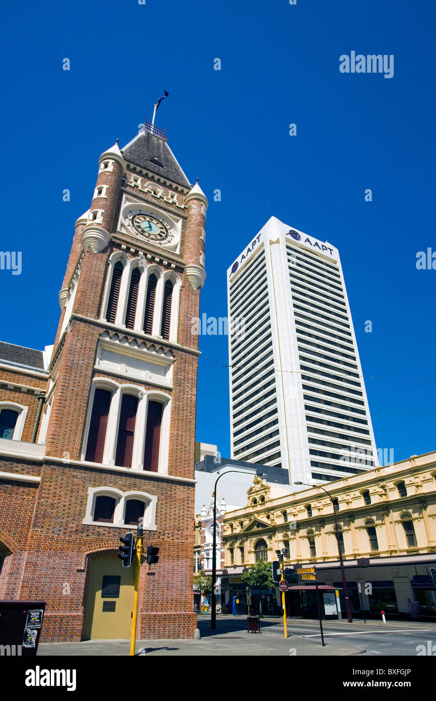 Perth town hall clock hi-res stock photography and images - Alamy