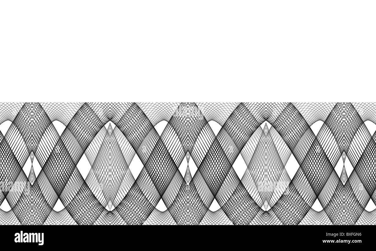 High Resolution Wire and Line Illustration in Black and White Stock ...