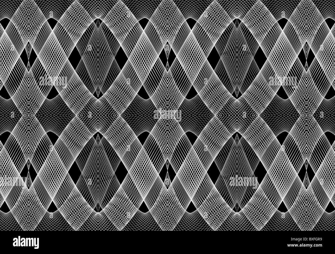 High Resolution Wire and Line Illustration in Black and White Stock ...