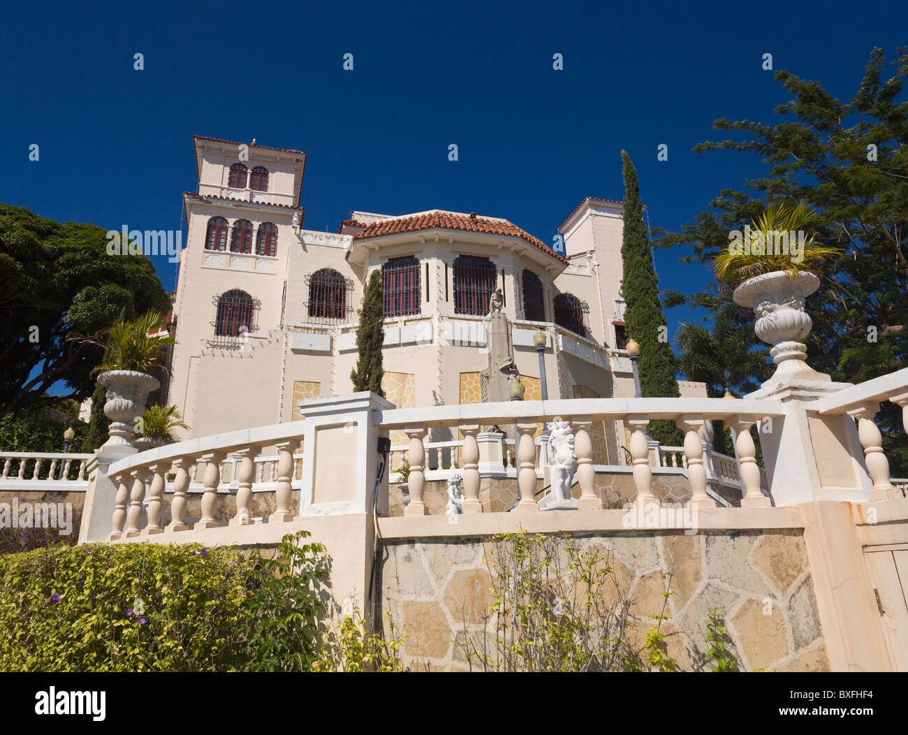 Old castle in Ponce known as castillo Serralles Stock Photo - Alamy
