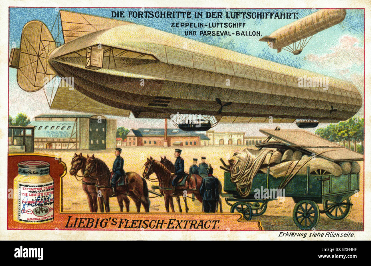 transport / transportation, aviation, airships, one of the first ...