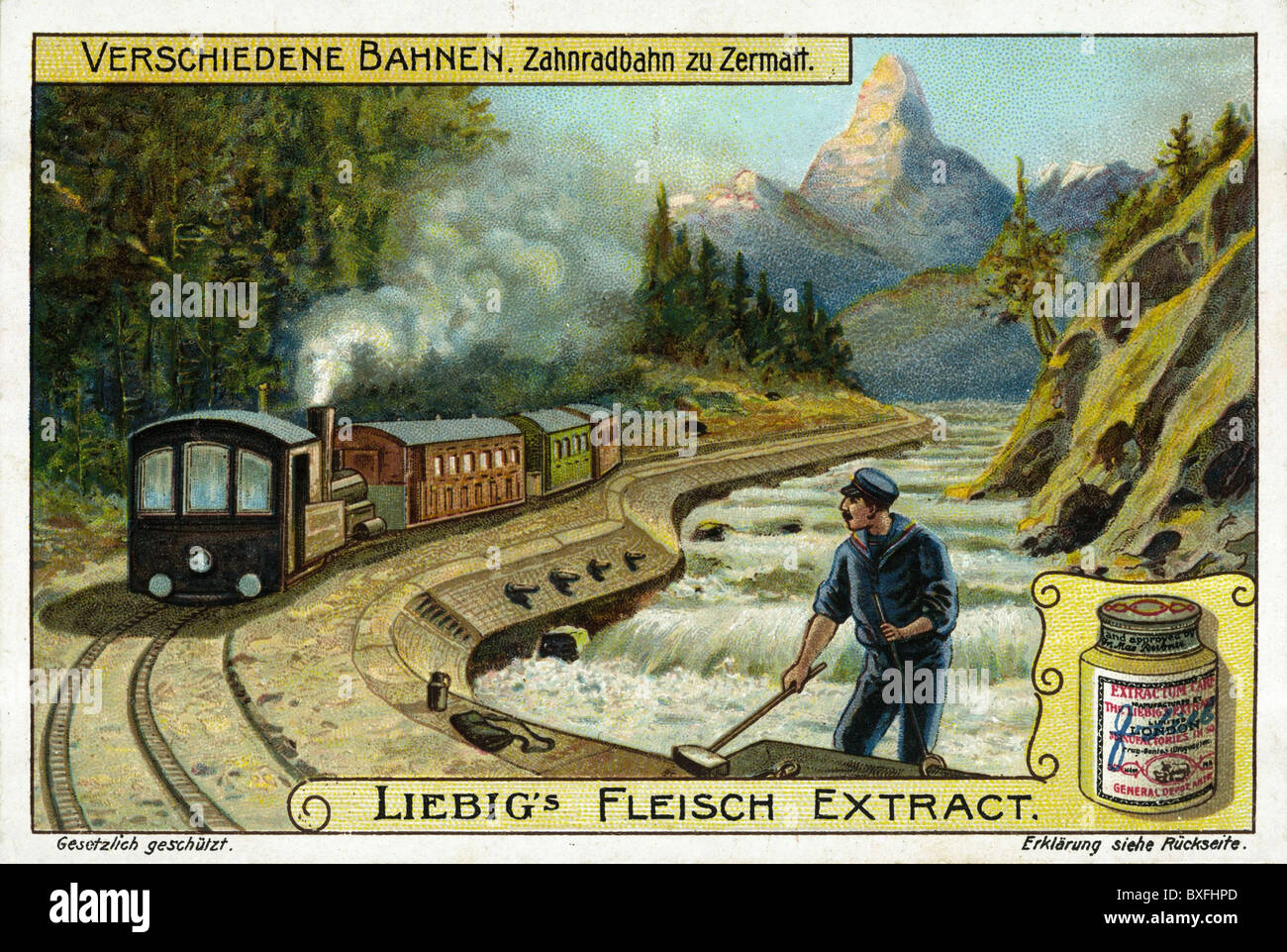 transport / transportation, railway, steam rack-railway, Matterhorn ...