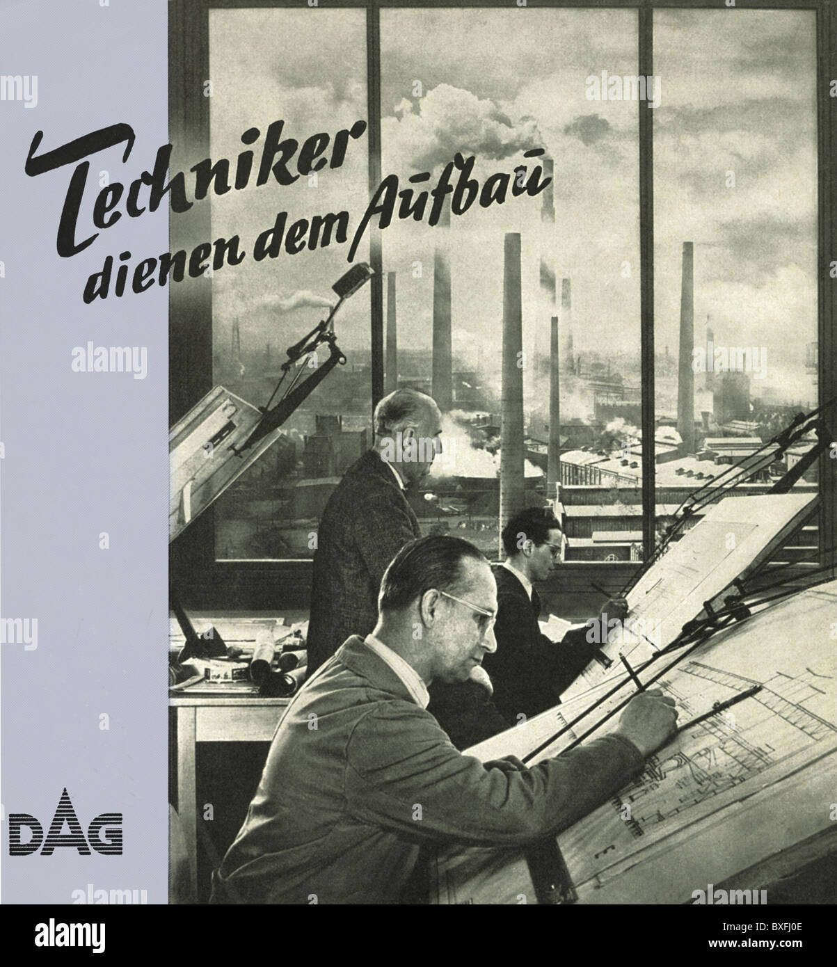 Germany 1950s working hi-res stock photography and images - Alamy