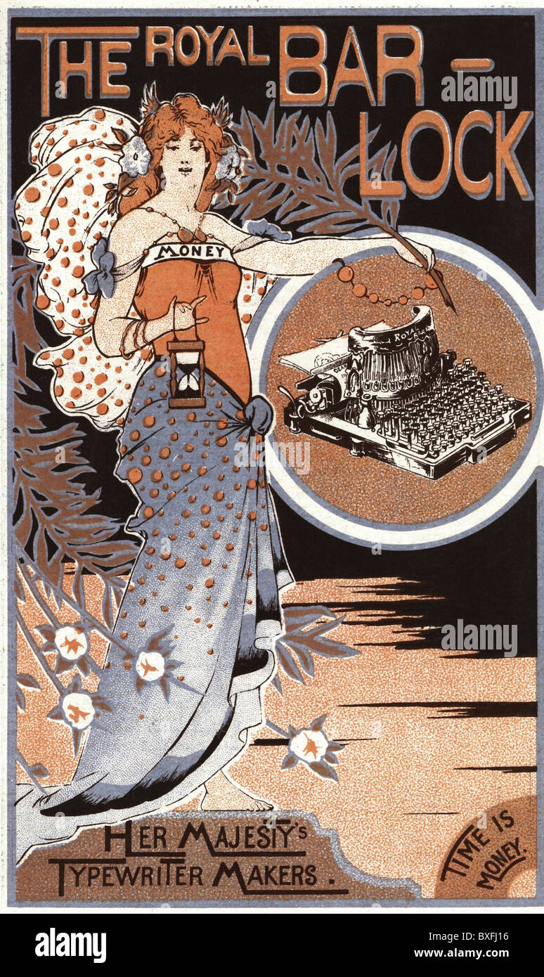 advertisement, office equipment, typewriter, advertisement for ...