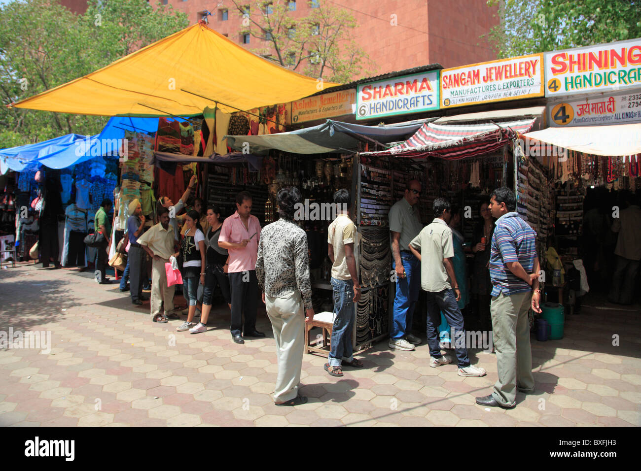 Janpath Market, Delhi, India, Asia Stock Photo - Alamy