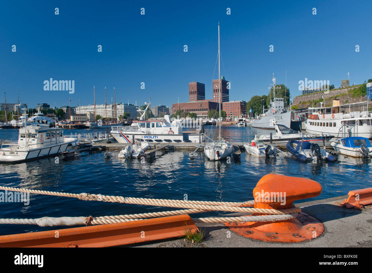 Oslo Harbor Norway Stock Photo - Alamy
