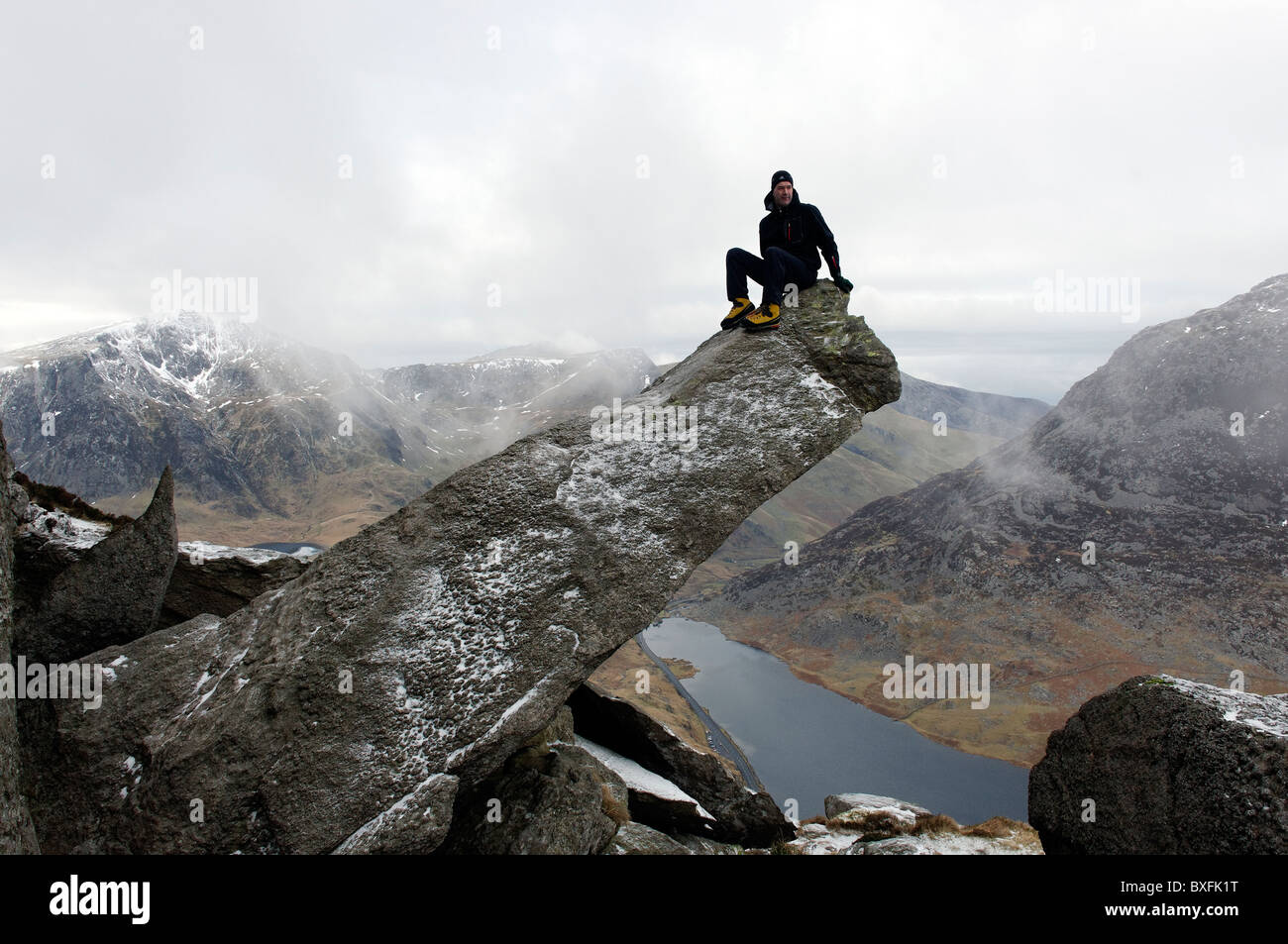 Tryfan snowdonia hi-res stock photography and images - Alamy